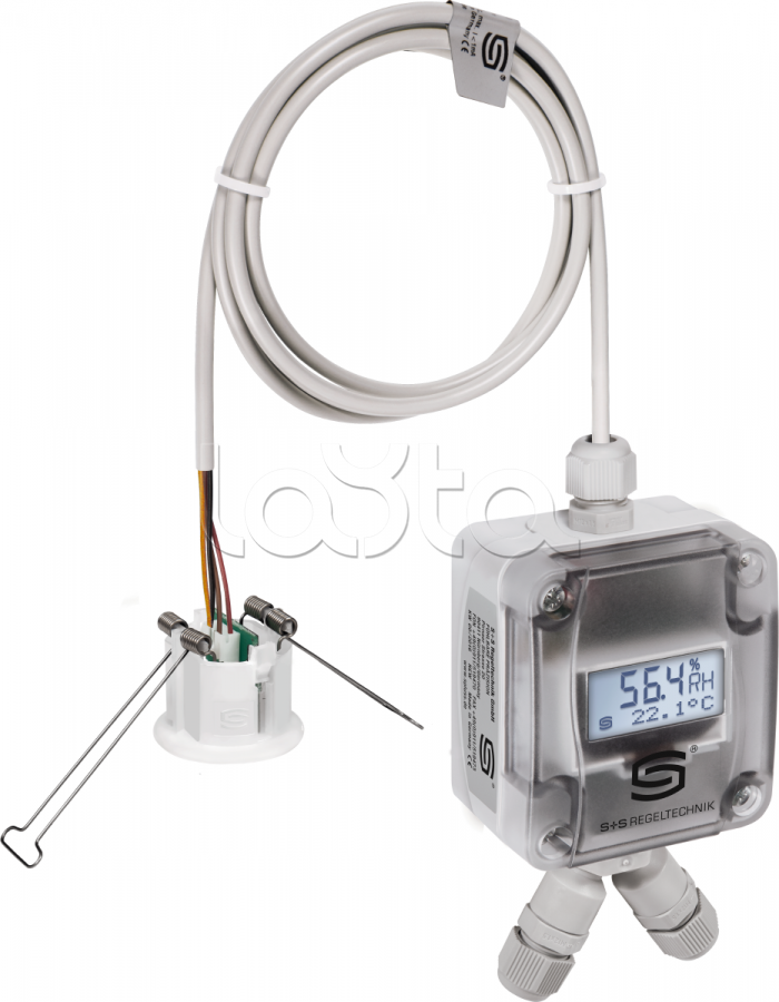 S+S Regeltechnik DFTF-Modbus-LCD|Датчик влажности и температуры ...