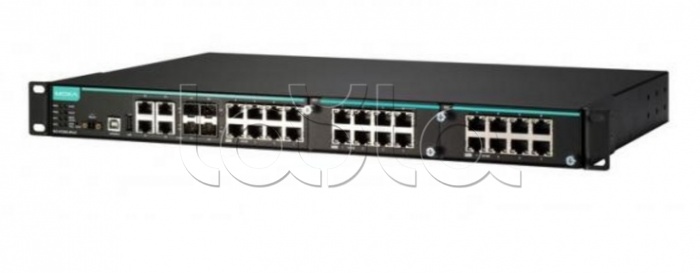 Moxa IKS-6728A-8PoE-4GTXSFP-HV-T|Модульный Ethernet-коммутатор Moxa IKS ...