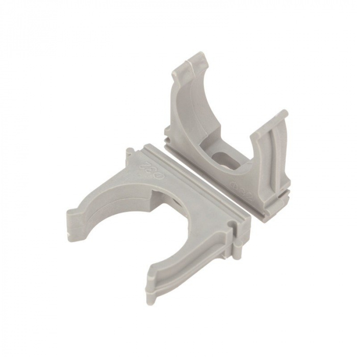 Cabeus CF40-GY|Крепеж-клипса для труб д.40мм, цвет серый Cabeus CF40-GY ...