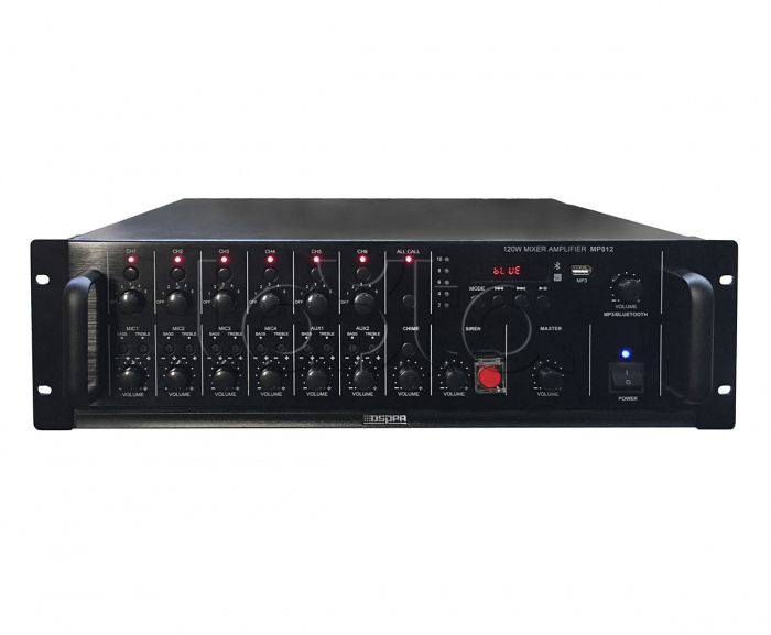 DSPPA MP-812|Микшер-усилитель комбинированный DSPPA MP-812 - купить, цена, описание, фото ...