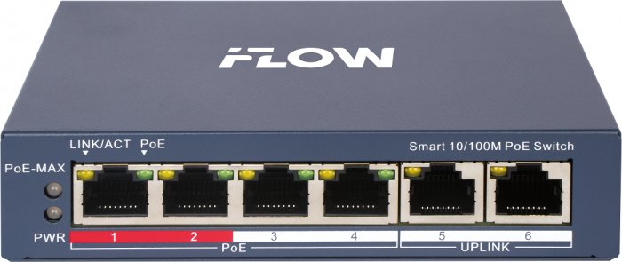 iFlow F-SW-EM206POE-VM|Коммутатор с PoE iFlow F-SW-EM206POE-VM - купить, цена, описание, фото ...