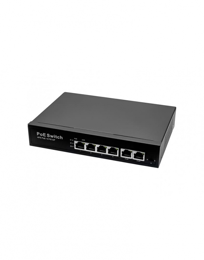 NST NS-SW-4F2F-P/A|Passive PoE коммутатор Fast Ethernet на 6 портов NST NS-SW-4F2F-P/A - купить ...