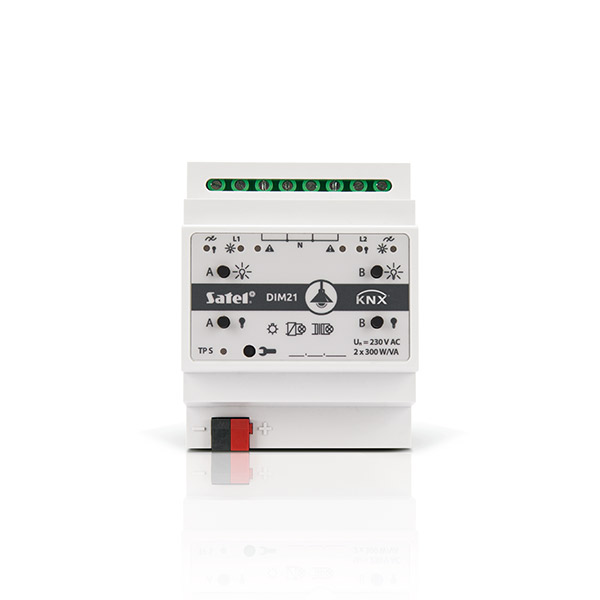 Satel KNX-DIM21|Диммер KNX универсальный двухканальный Satel KNX-DIM21 ...