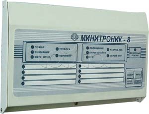 Юнитест ППКОПУ 01121-8-1 Минитроник 8 (8 ШС)|Прибор приемно-контрольный ...